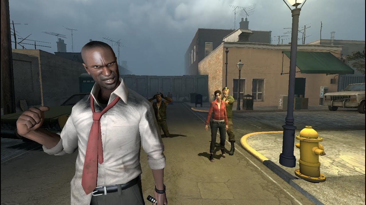 Left 4 Dead 2 Louis goes rouge - YouTube