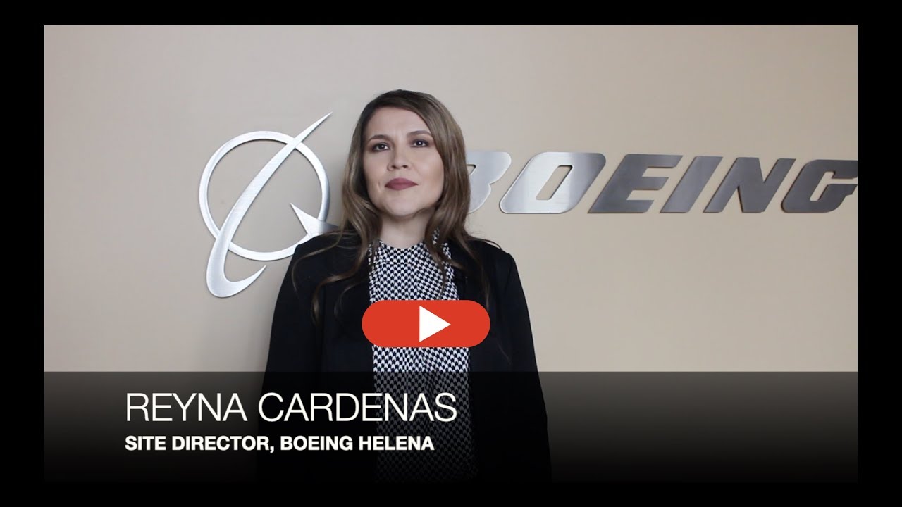 Outtake & Fun - Reyna Cardenas, Boeing Helena - YouTube