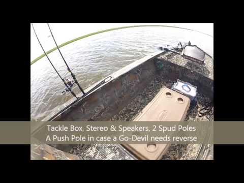 Uncle-J Custom Boat with 36 HP Prodrive & Full Power Reverse - YouTube