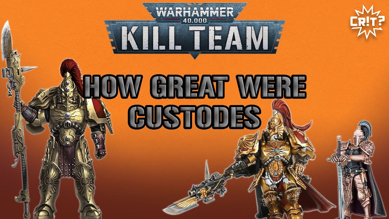 Kill Team | How Great Were Custodes? - YouTube