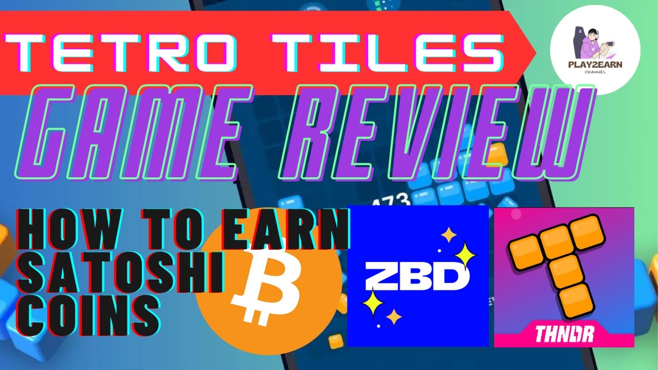 TETRO TILES Part 1: How to Play | Game Review | How to Earn Satoshi Coins | Tutorial 2024 #p2e ...