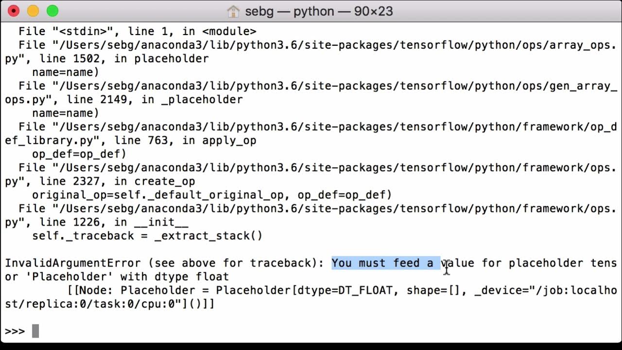 TensorFlow feed dict: Use feed dict To Feed Values To TensorFlow Placeholders - TensorFlow ...