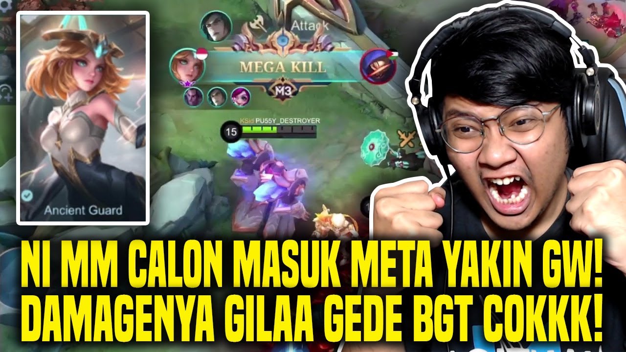 REVIEW HERO TERBARU EDITH TANK TAPI MARKSMAN - MOBILE LEGENDS BANG BANG ...