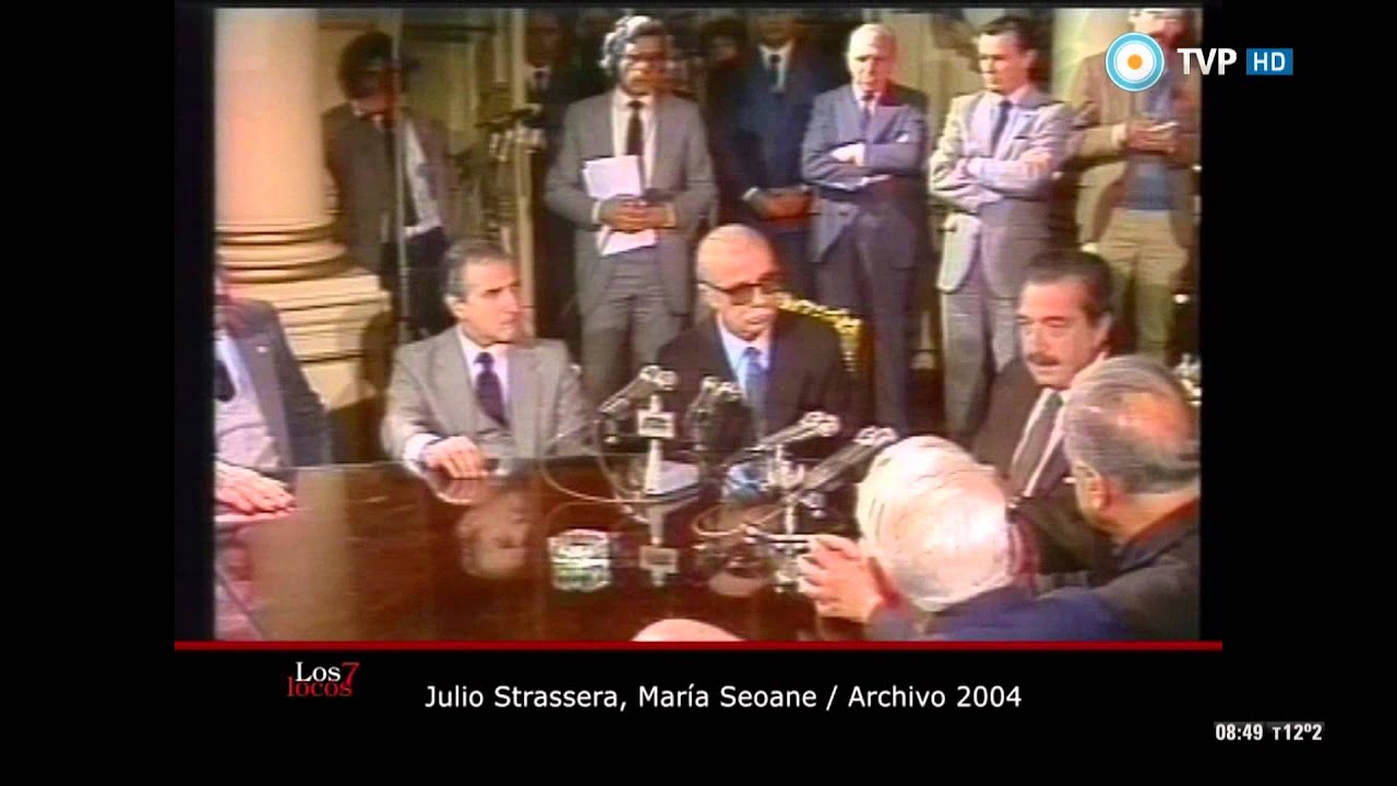 Los 7 locos - Entrevista a Julio Strassera y María Seoane - 21-03-15 (3 ...