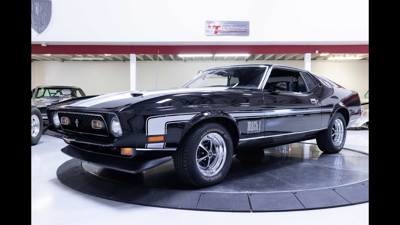 1971 Ford Mustang Mach 1 Startup, Exhaust, Walk Around l For Sale at GT ...