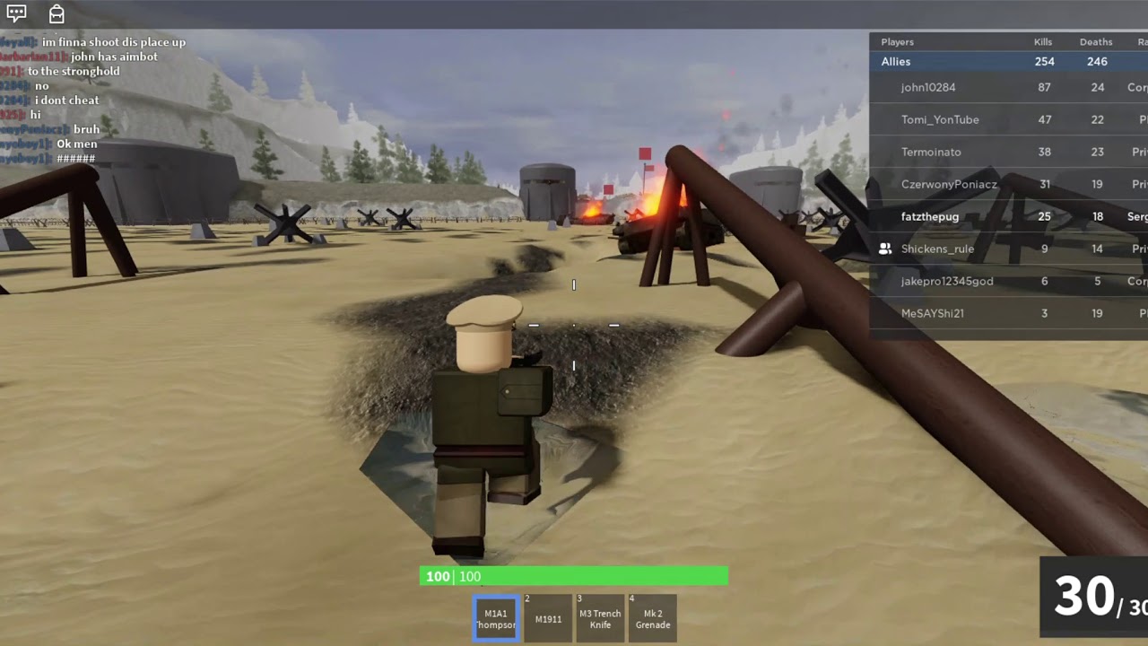 roblox D-Day - YouTube