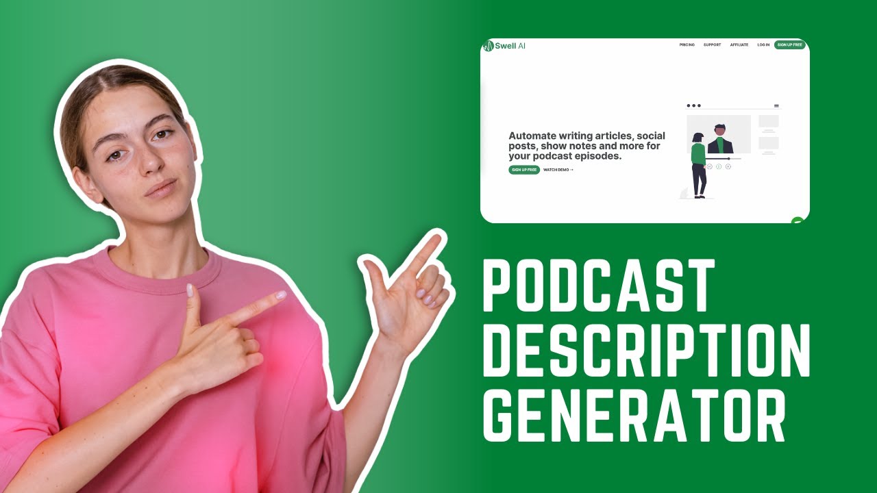 Podcast Description Generator Free - YouTube