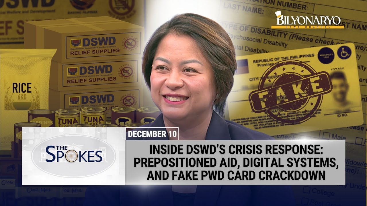 The Spokes: DSWD and Fake PWD Cards: What Beneficiaries Need To Know ...