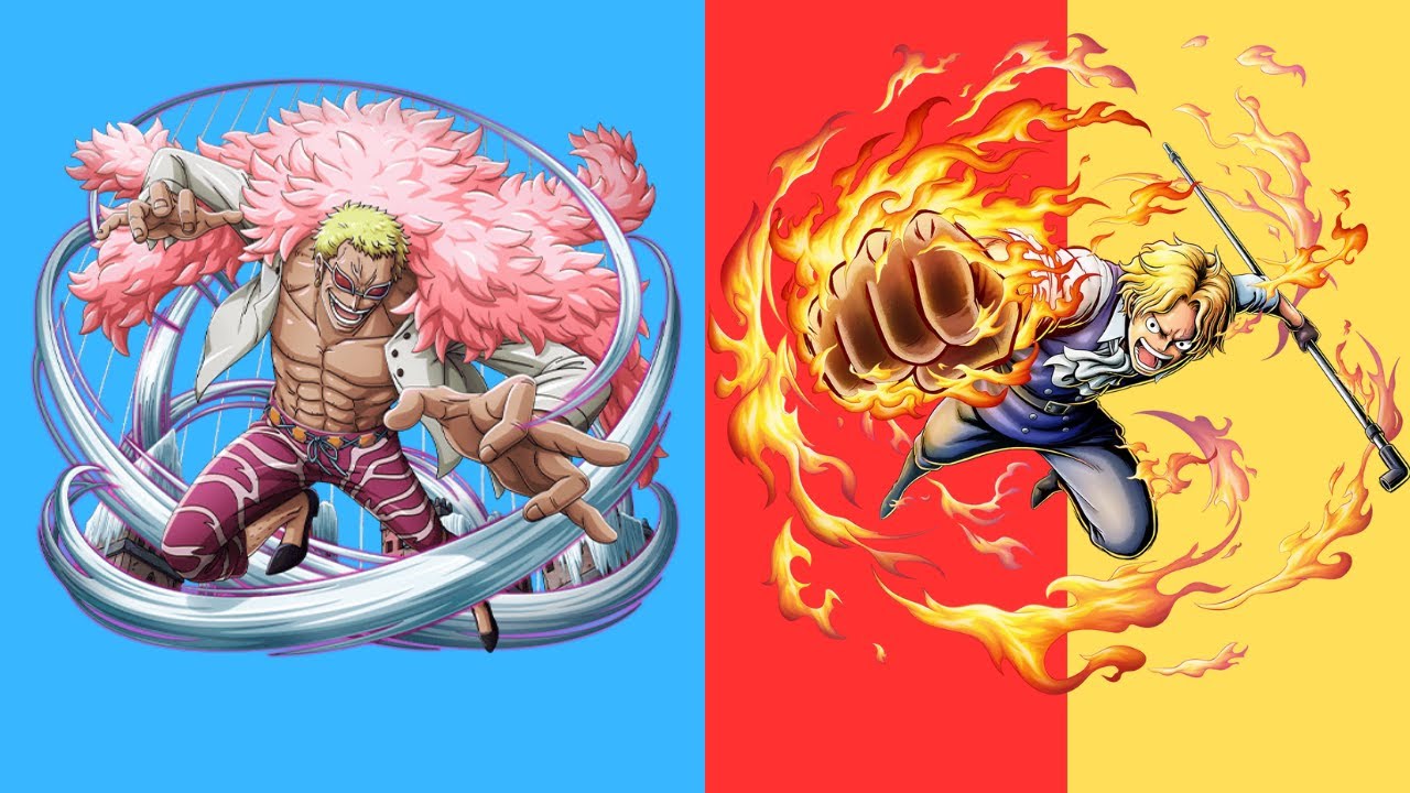 [OP01] Donquixote Doflamingo VS [ST13] RY Sabo One Piece TCG Game Play ...