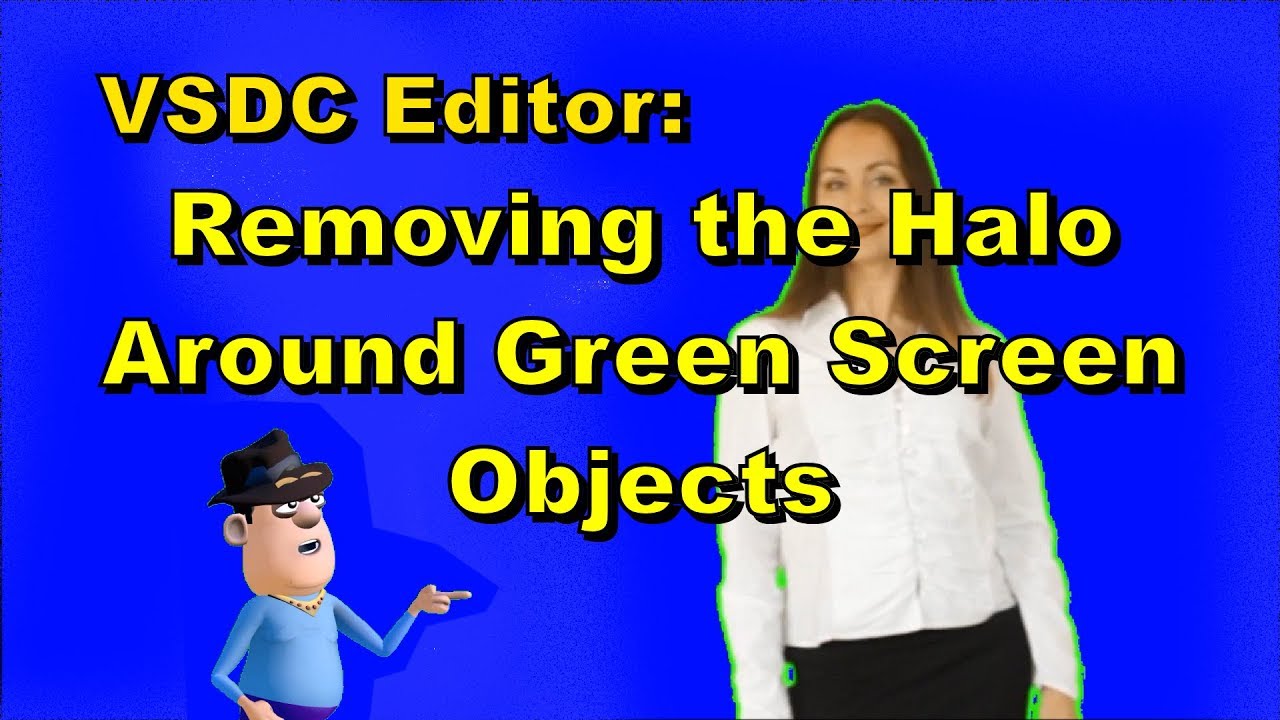 REMOVING HALO AROUND GREEN SCREEN OBJECTS - YouTube