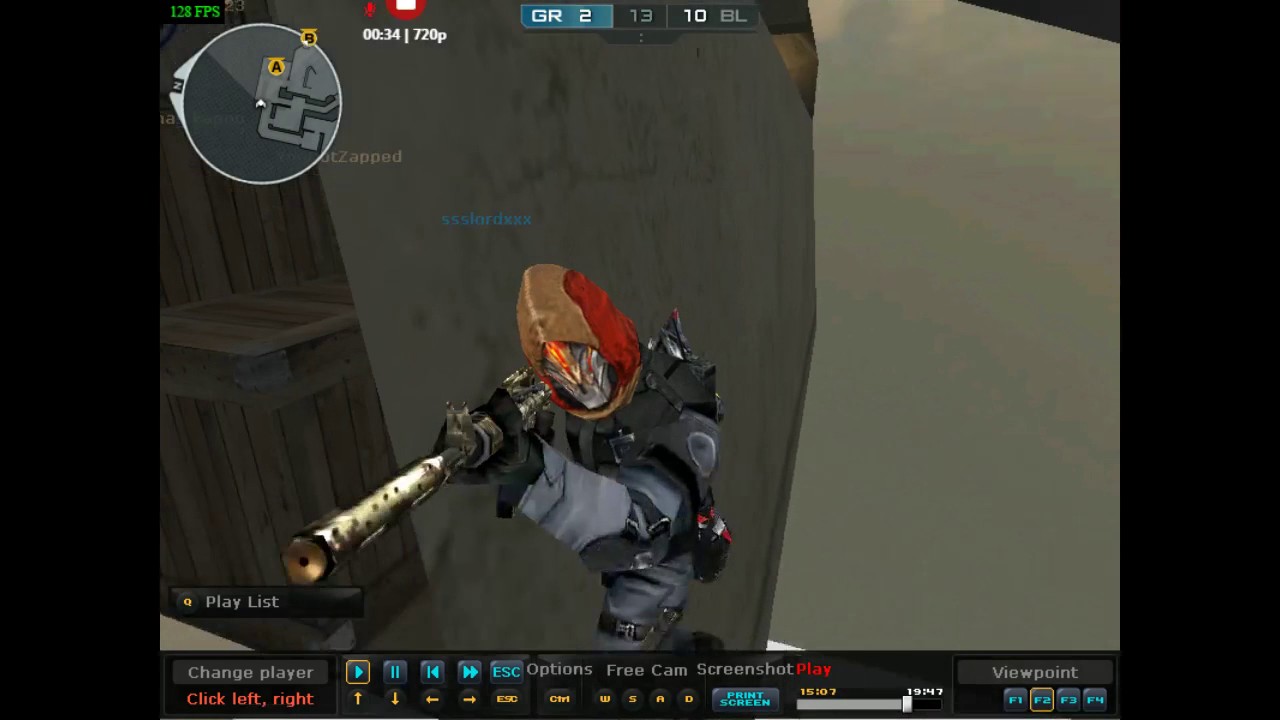 Crossfire Glitch in map Castle - YouTube