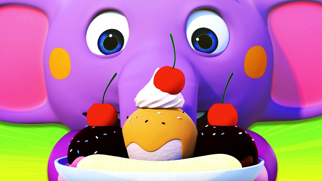 Fun Kids Songs + Yummy Ice Cream Song By @AllBabiesChannel - YouTube