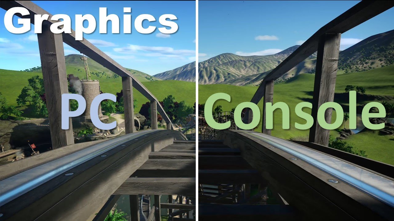 Planet Coster - Console vs PC | Graphics side by side - YouTube