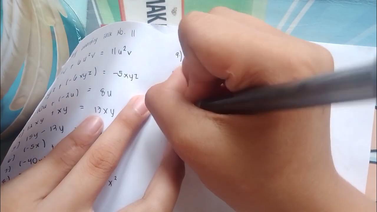 Mastery Learning Task No. 11 - YouTube