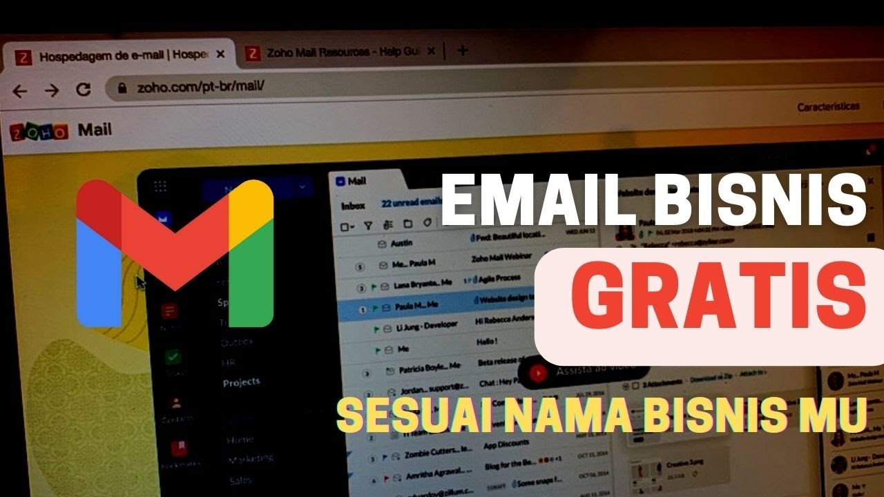Cara Membuat Email Dengan Nama Domain Bisnis (GRATIS) - YouTube