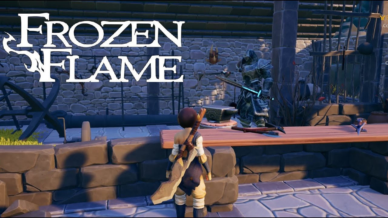 Destroying A Golem For The Blacksmith ~ Frozen Flame #4 - YouTube