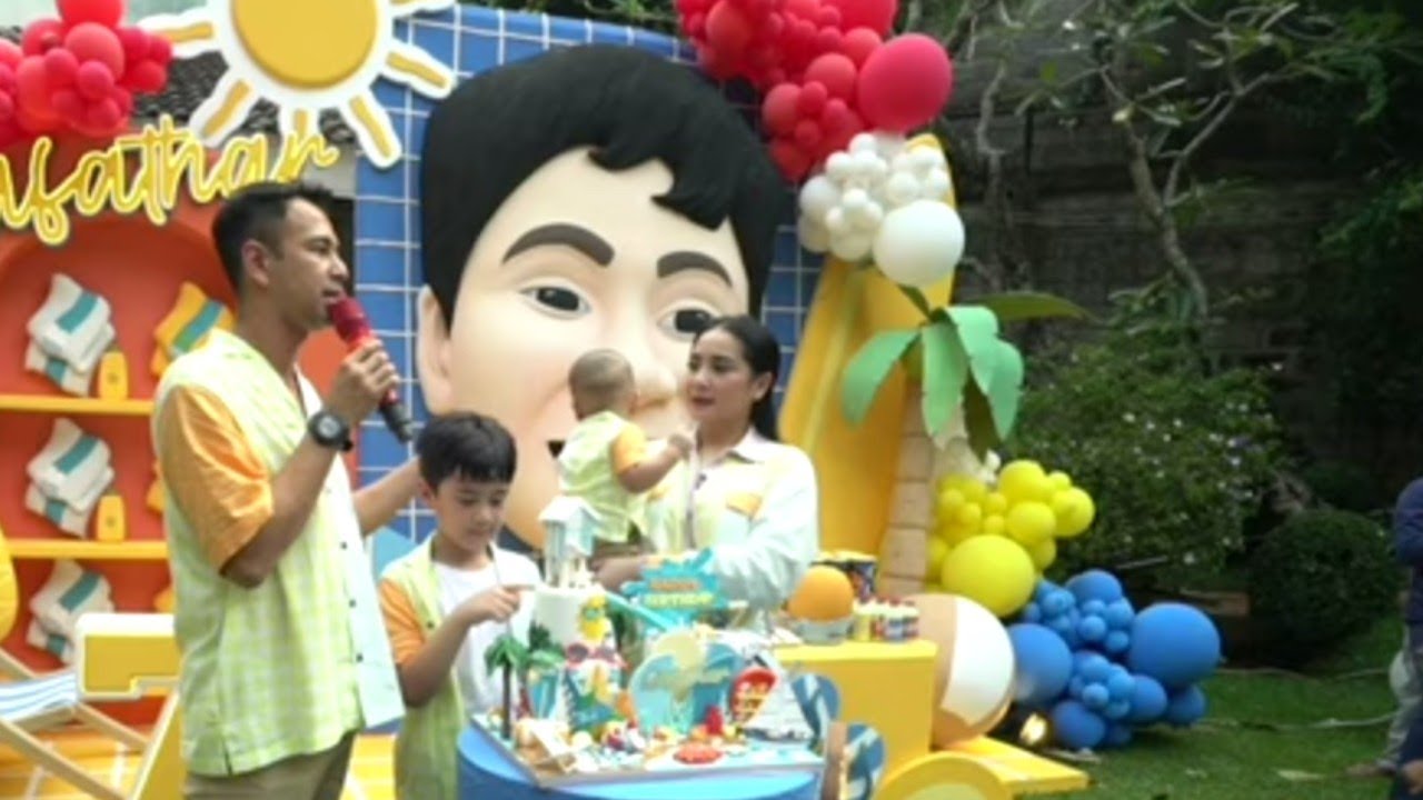 SEMUA ARTIS HADIR KE ACARA ULANG TAHUN RAFATAR - YouTube