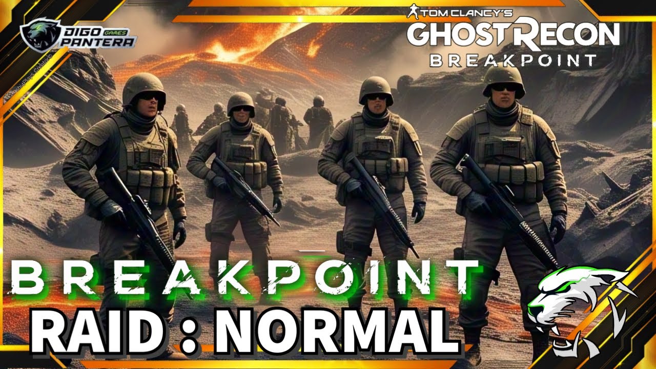🔥 RAID NORMAL EM GHOST RECON BREAKPOINT! DESAFIO, AÇÃO E MUITA EMOÇÃO ...