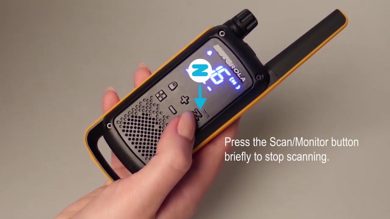 Motorola Talkabout radios – Basic Features - YouTube