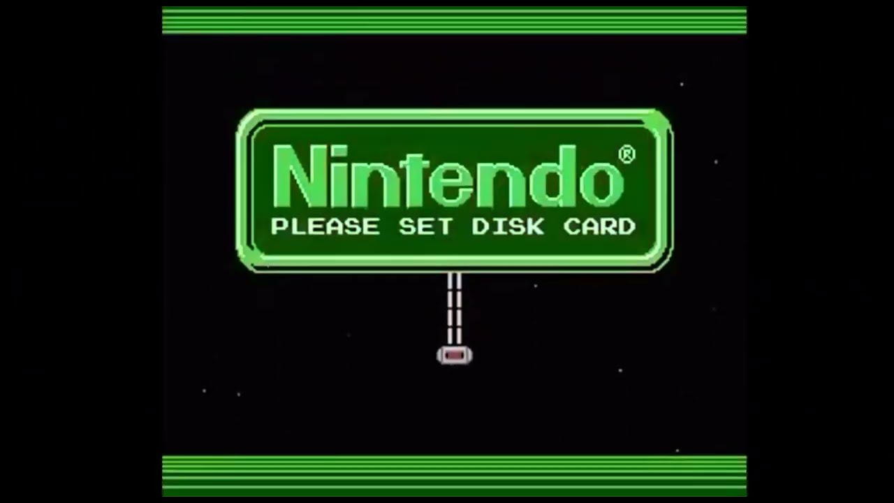 Nintendo Entertainment System (NES) Startup Screen - YouTube