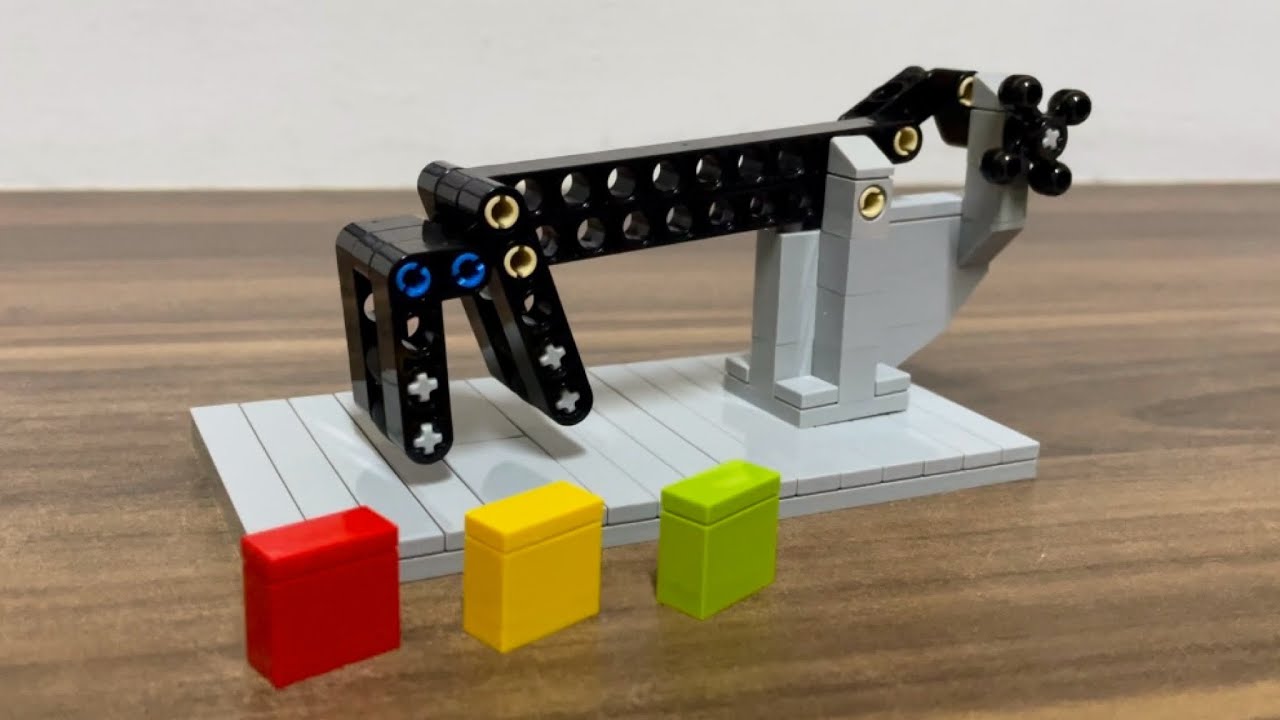 Mini Working Lego Gripper Tutorial - YouTube