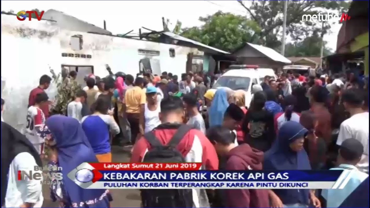 Pabrik Korek Api di Binjai Ludes Terbakar, 30 Orang Tewas Terjebak ...
