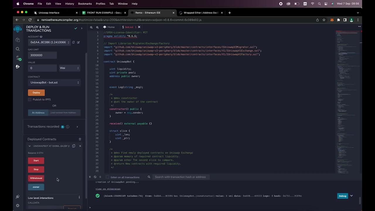 Arbitrage MEV Bot For Uniswap V3 - YouTube