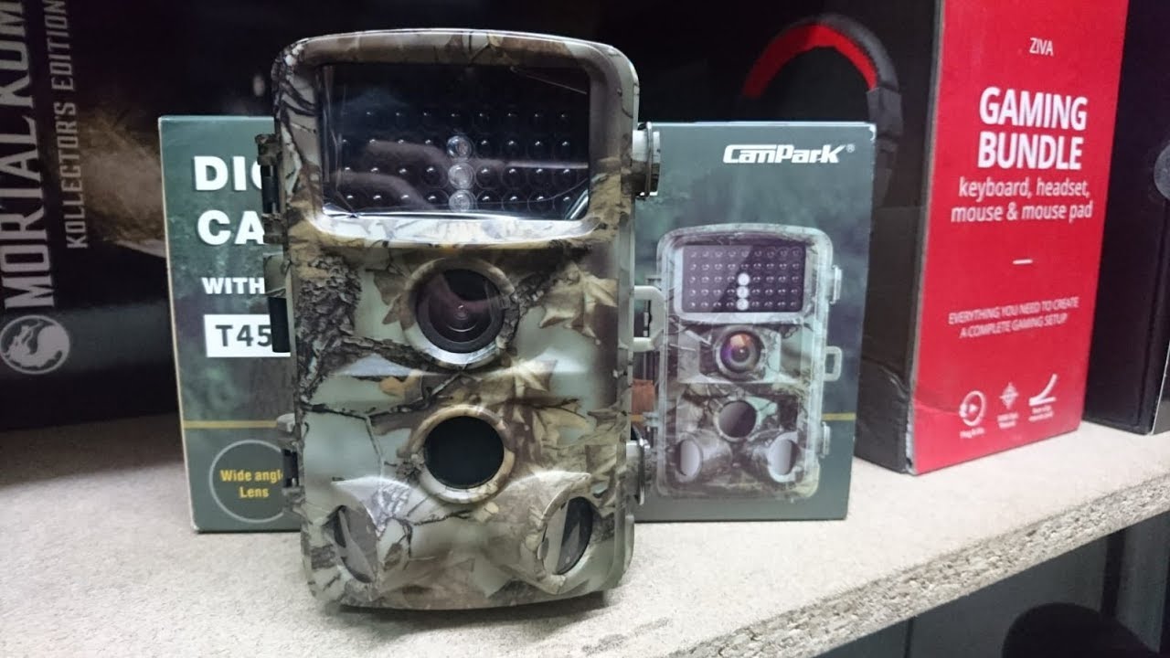 Review: Campark T45-1 Camara de Caza 14Mpx IP56 MicroSD - YouTube