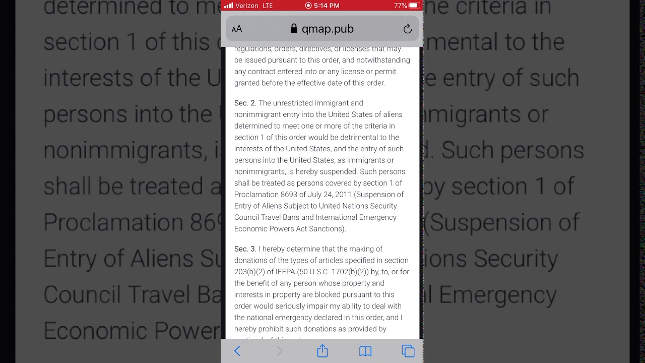Audible executive order 13818 - YouTube