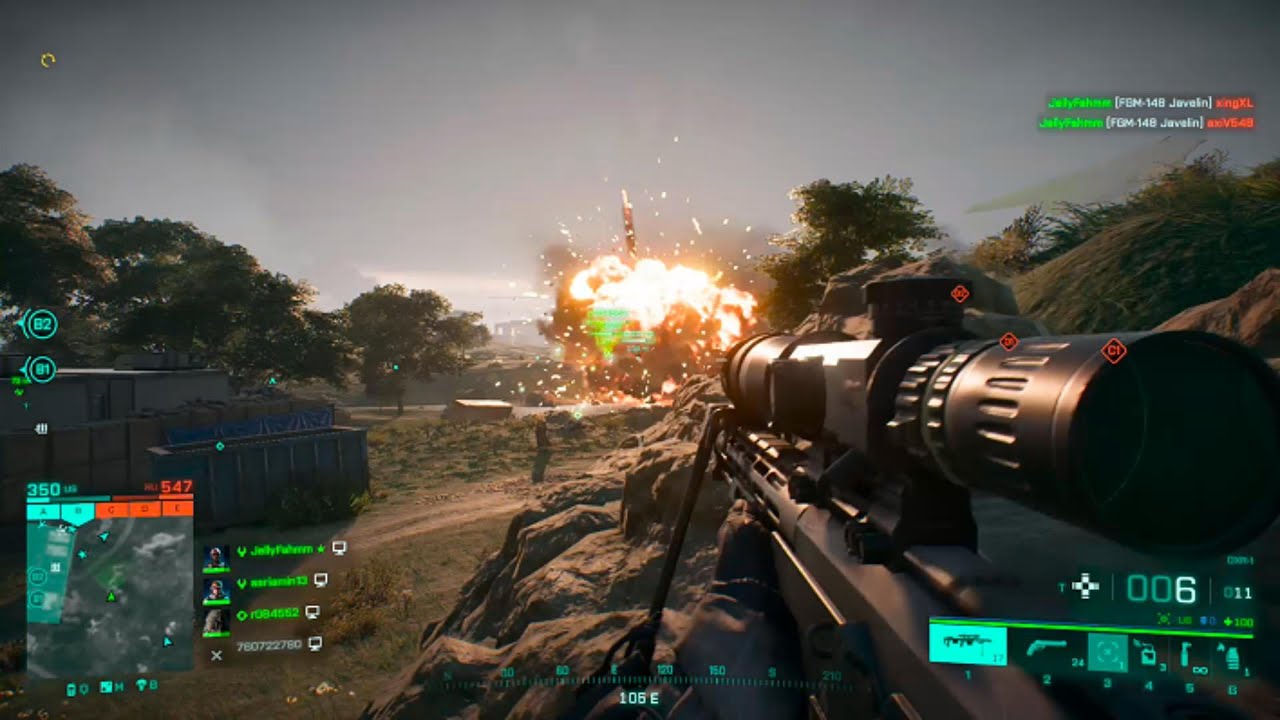 BATTLEFIELD 2042 II MSI BRAVO 15 RYZEN 5 7535HS AMD RADEON RX6550M ...