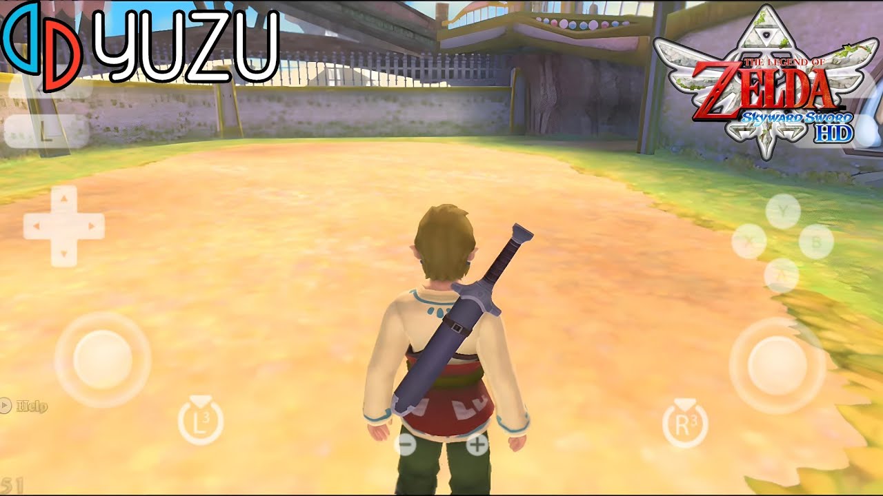 The Legend Of Zelda Skyward Sword Hd in Android | 60fps Best Setting ...