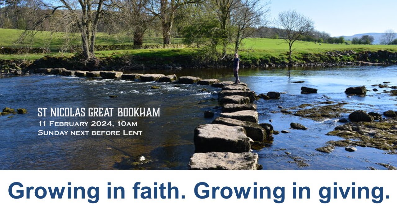 Stewardship Sunday, 11 February 2024, 10am 2nd before Lent - YouTube