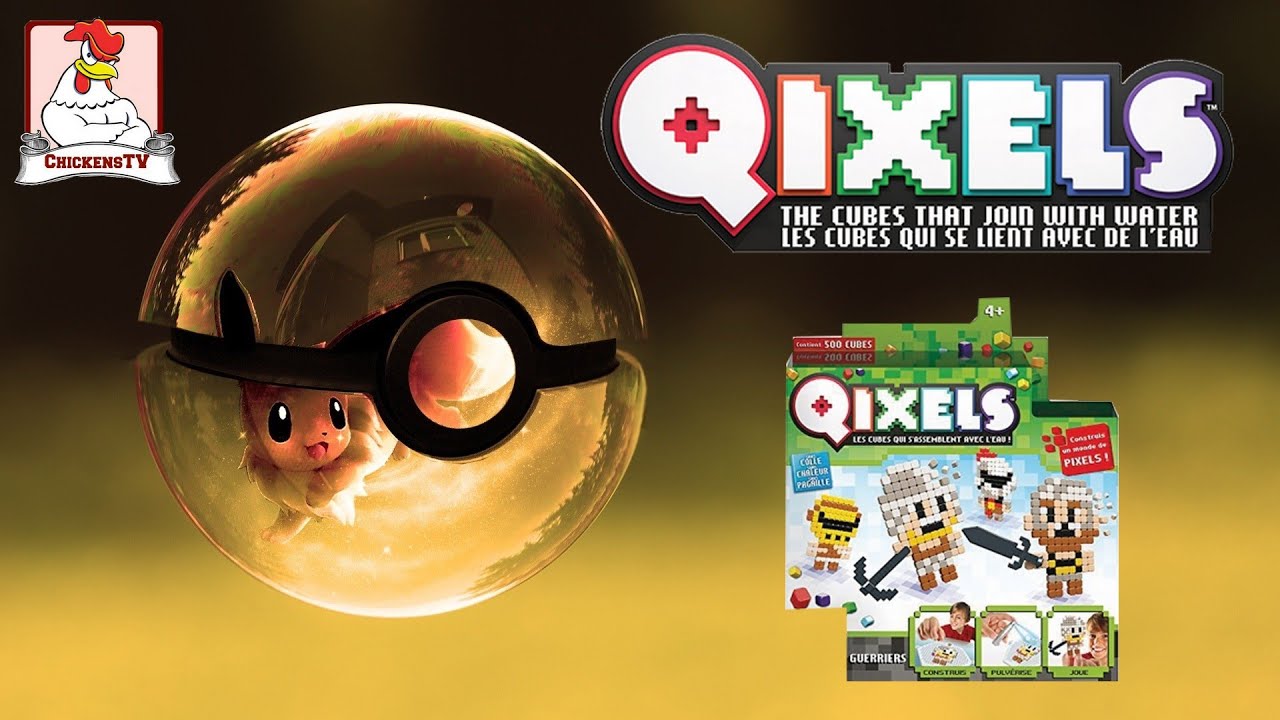 Tuto Qixels: Evoli ~ Pokémon - YouTube