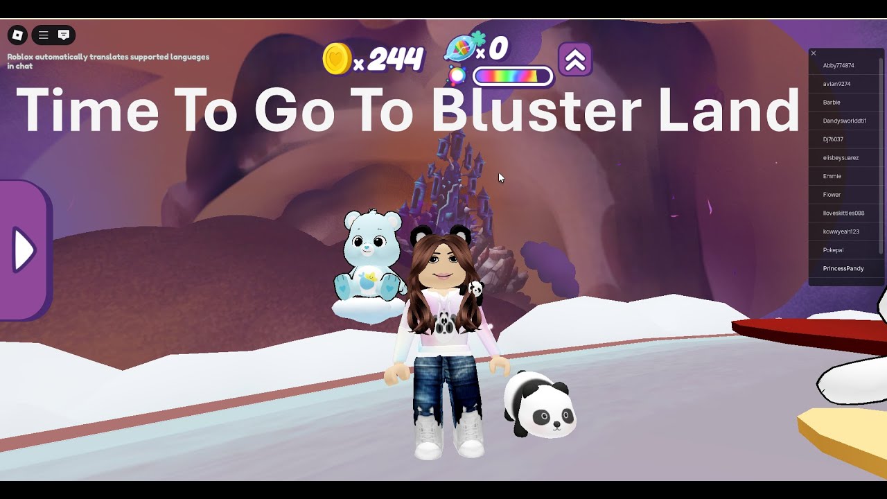 Visiting Bluster Land In Care Bear Caring Quest - YouTube