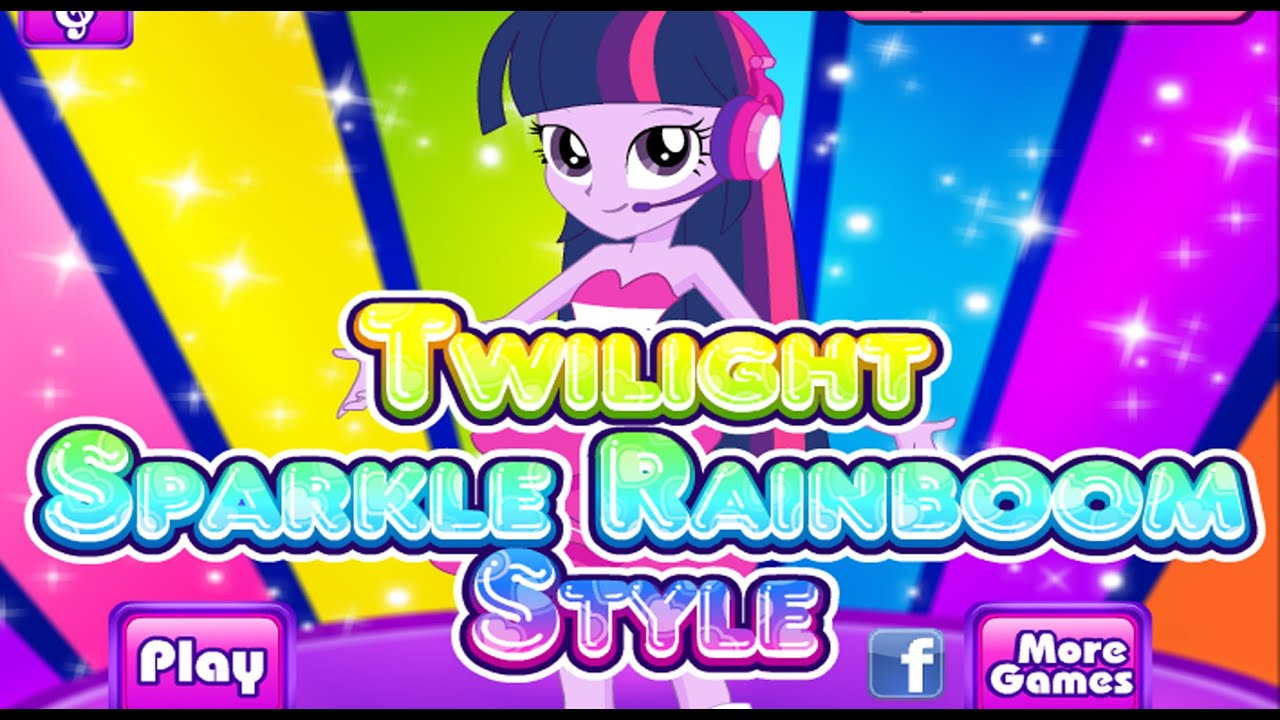 Twilight Sparkle Rainboom Style - YouTube