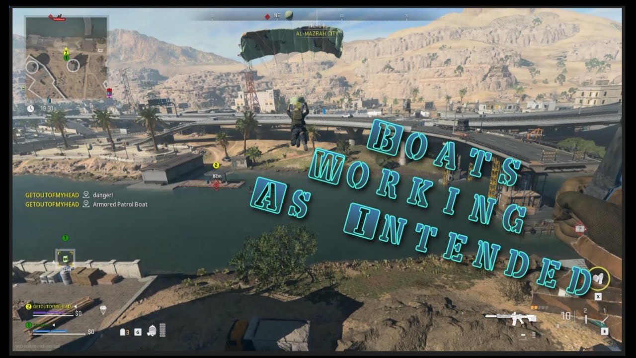 Boats Working as intended | Warzone 2.0 - YouTube