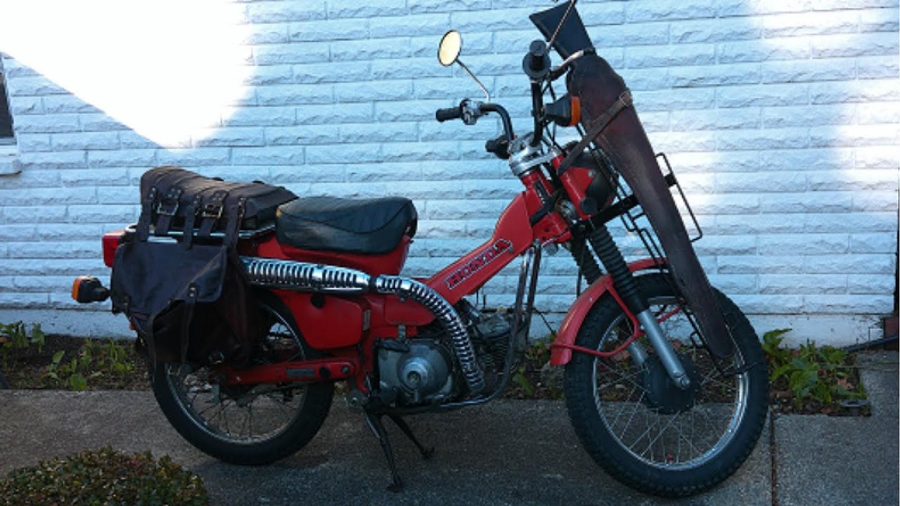 Honda CT110/CT90 Fork Oil Change - YouTube