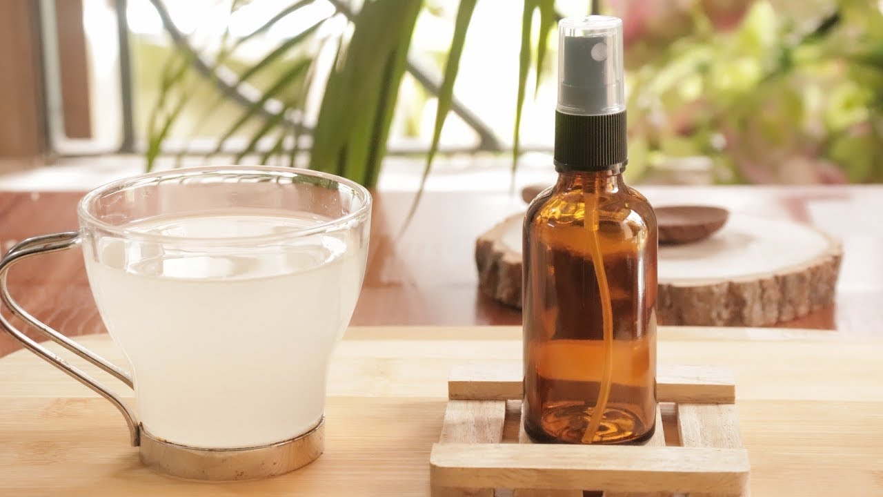 Best DIY Rice Water spray for hair growth with LAVENDER essential OIL ...