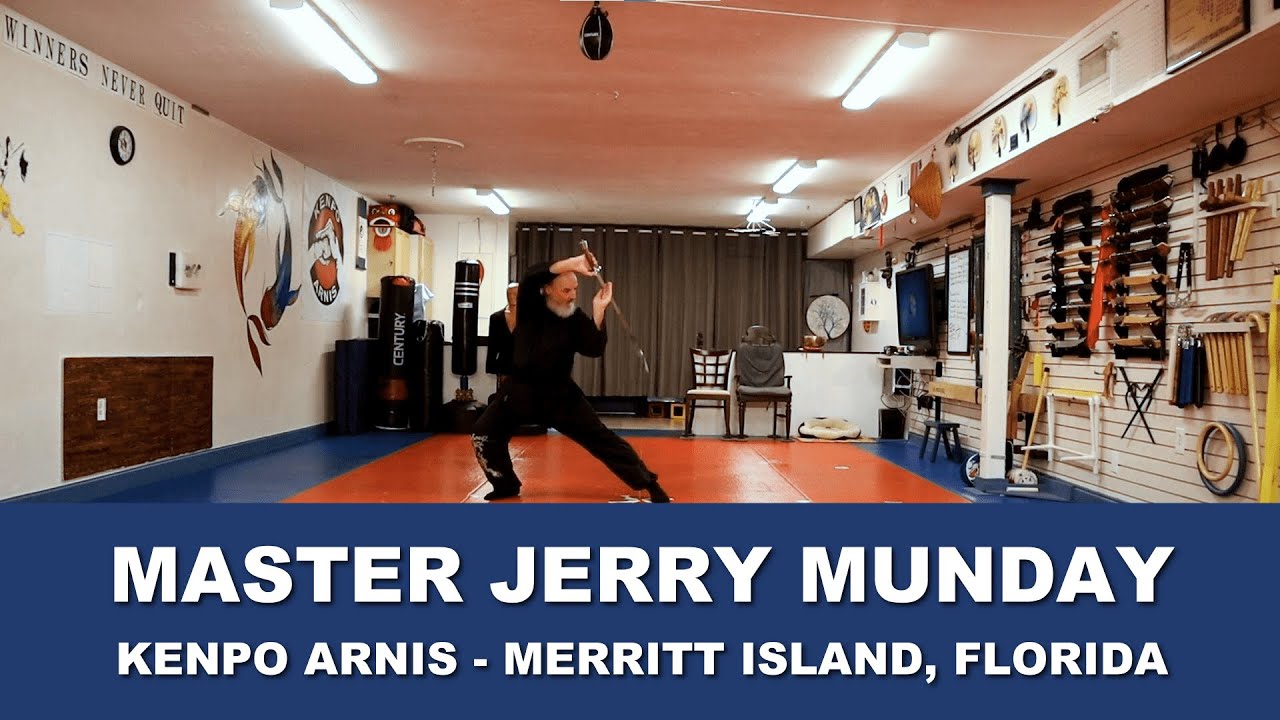Master Jerry Munday of Kenpo Arnis Merritt Island, Florida - YouTube