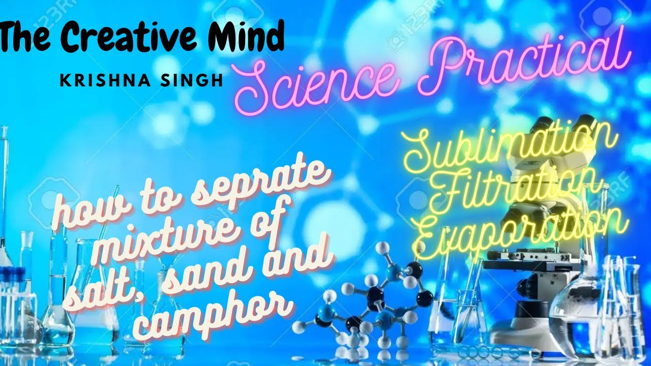 Separating mixtures using sublimation | Matter | Physics - YouTube