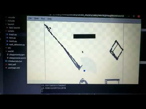 Bug2 - Path Finding Algorithm (ROS) - YouTube