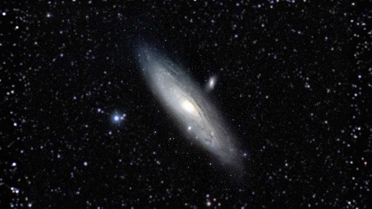 Zoom Into Andromeda Galaxy [1080p] - YouTube