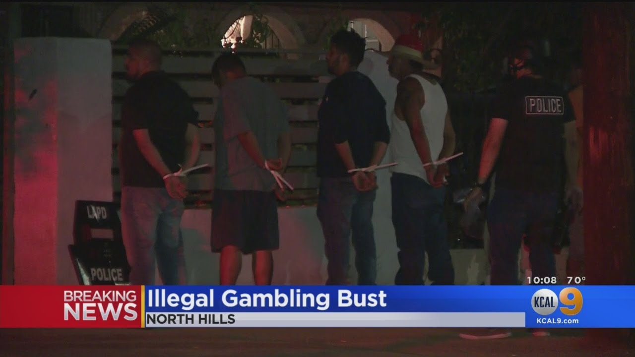 At Least 12 Detained In LAPD Raid On Alleged Gambling Operation In ...