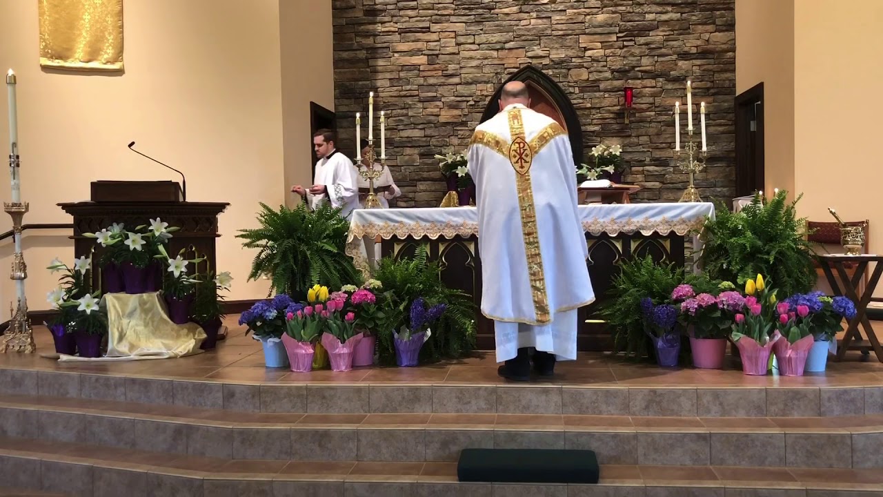 Easter Sunday Mass, April 12, 2020 - YouTube