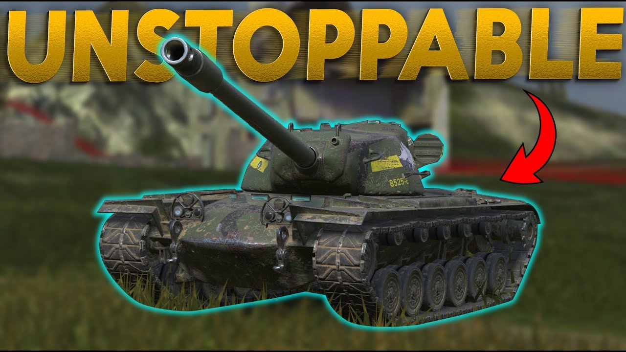 THIS TANK IS UNSTOPPABLE...kinda | WOTB - YouTube