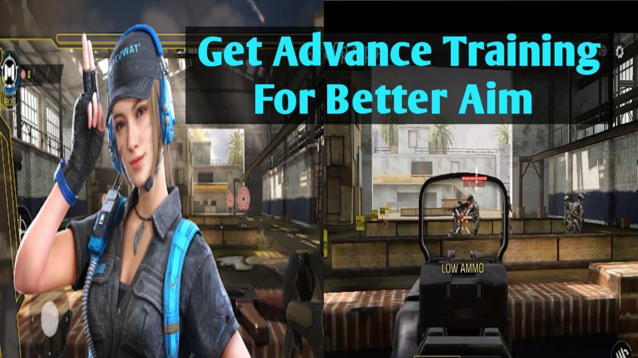 how to get training for better aim in call of duty mobile game || Get ...