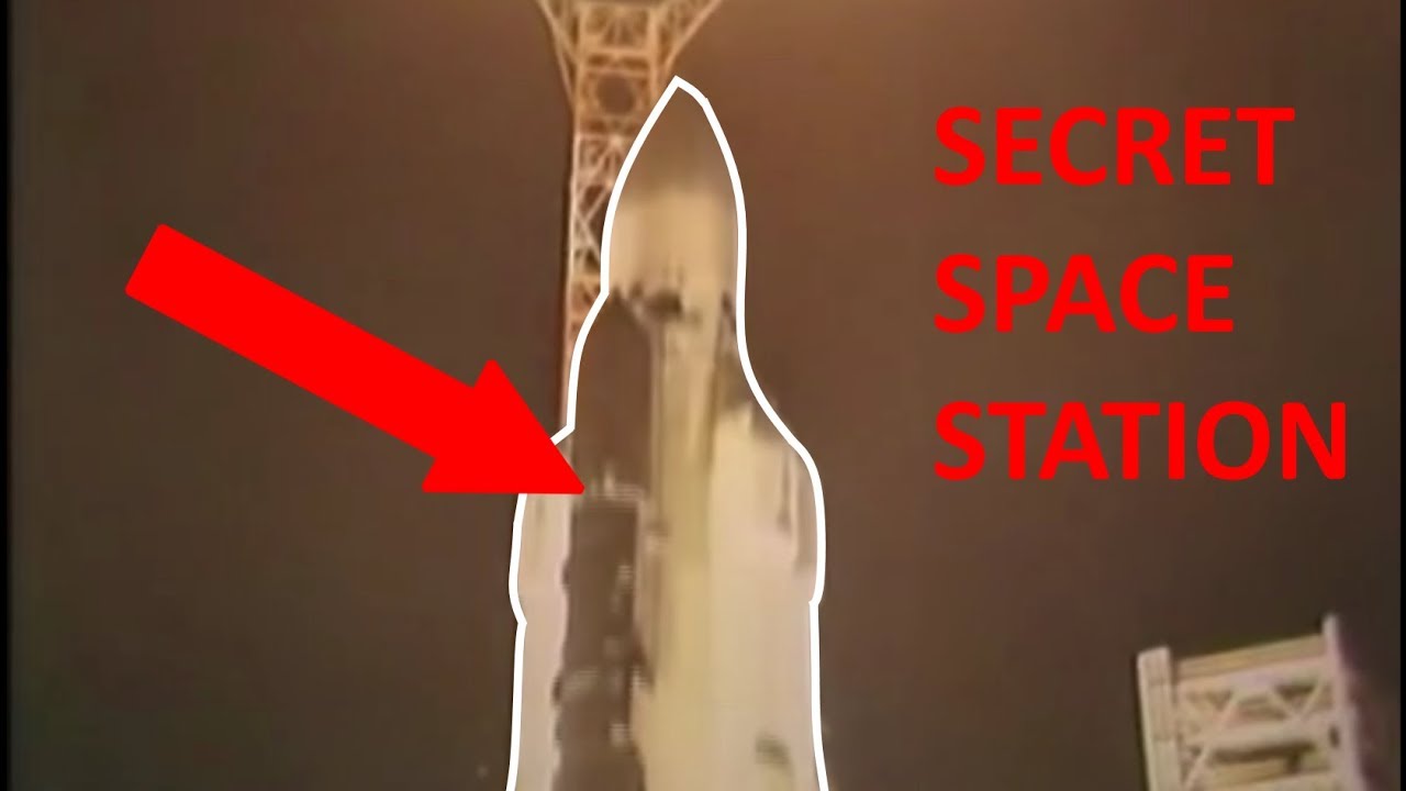 SECRET SOVIET SPACE STATION "POLYUS" LAUNCH - YouTube