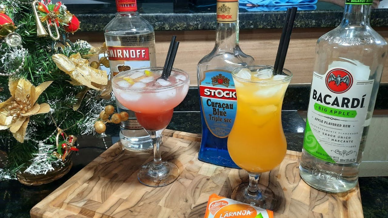COQUETÉIS COSMOPOLITAN & DAIQUIRI NA NOSSA VERSÃO 🍹🍸😎 - YouTube