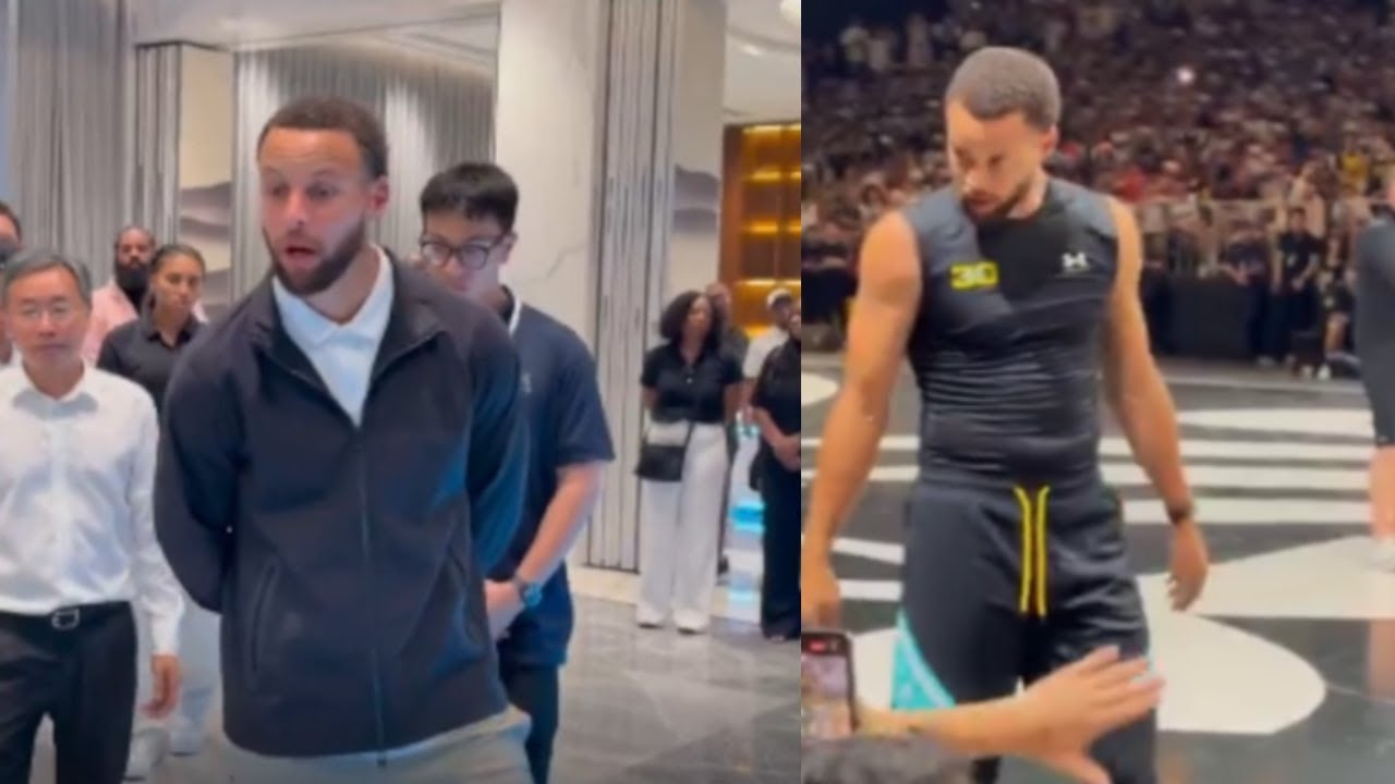 Steph Curry FULL EXPERIENCE in China & had a BLAST! Shocks the crowd ...