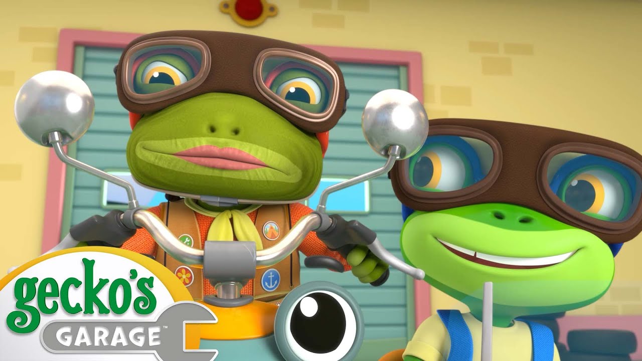 Grandma Gecko's Sports Car Chase | Morphle and Gecko's Garage ...